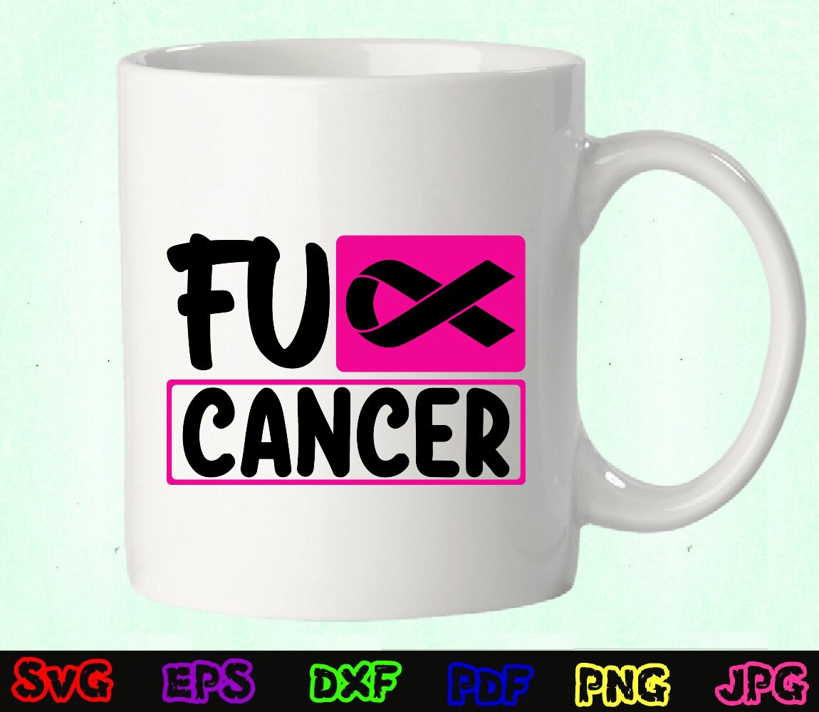Fu Cancer SVG F-cancer SVG Cancer Awareness SVG Fight - Etsy Ireland