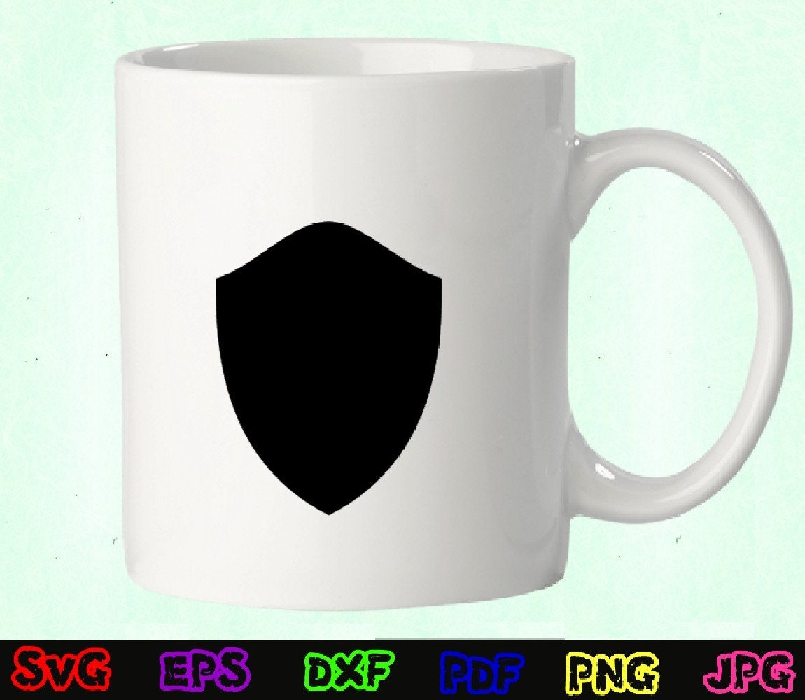 Shield Svg - Shield Silhouette - Shield Cut Files - Shield Svg Bundle ...