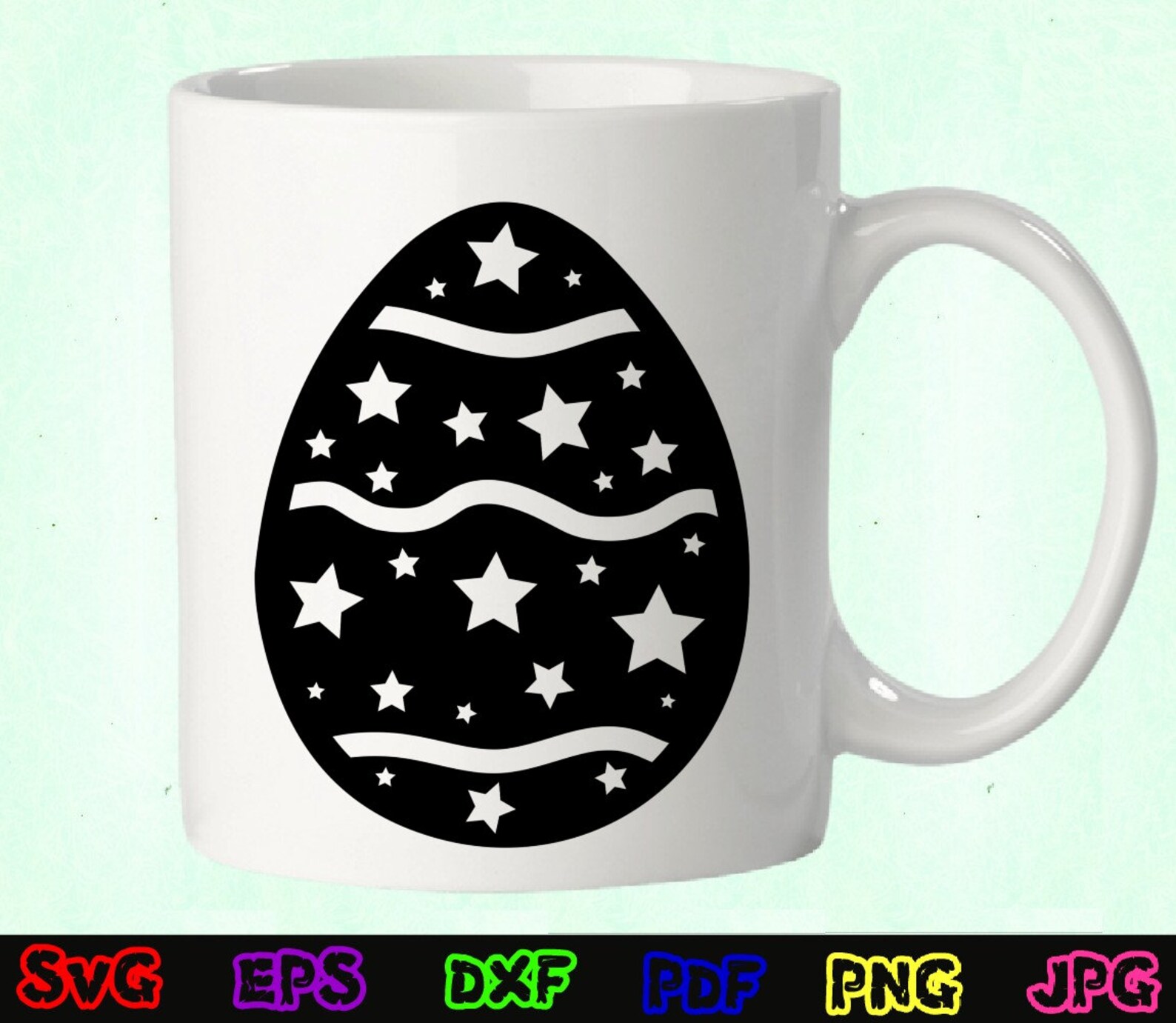 Easter Eggs SVG Eggs SVG Easter SVG Happy Easter Svg | Etsy