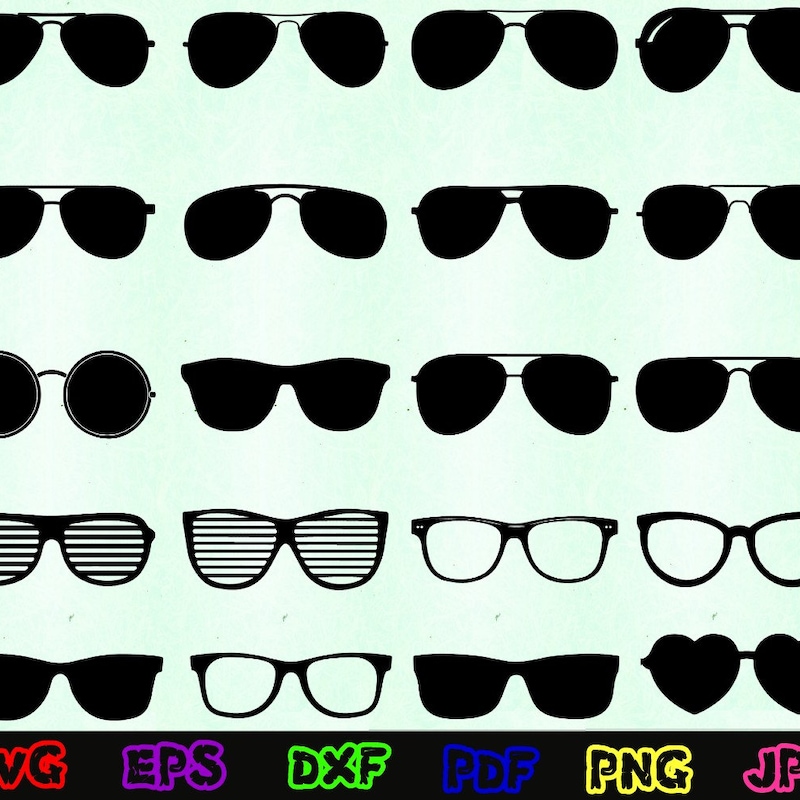 Sunglasses Svg - Etsy