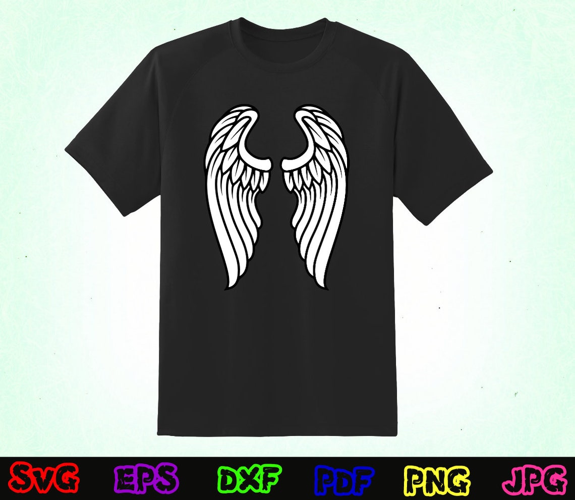 72 Angel Wings Svg - Angel Svg - Angel Wings Cut File - Wings Svg ...