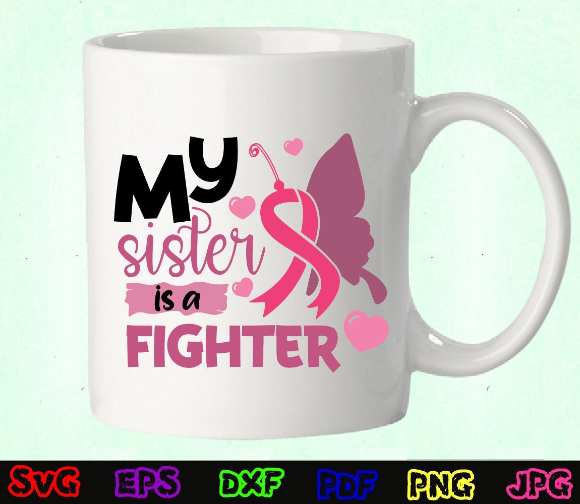 My Mom is A Fighter SVG - My Wife is A Fighter SVG - My Sister is A ...