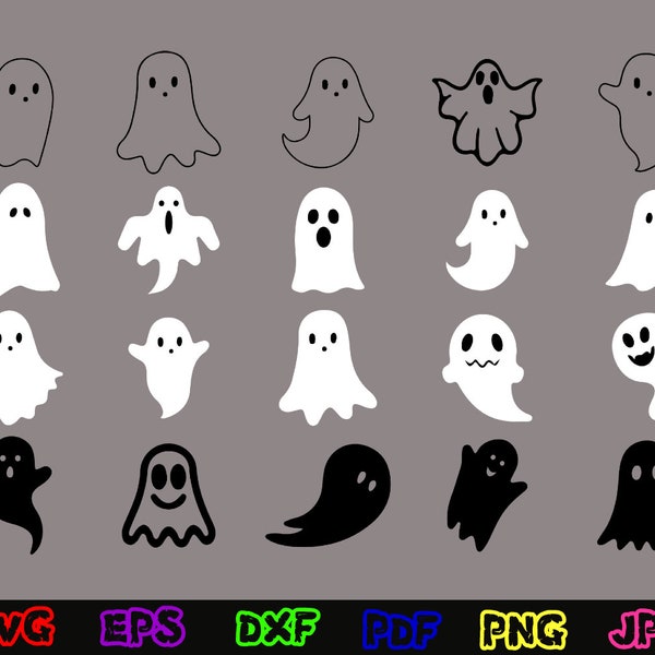 Ghost Svg - Etsy