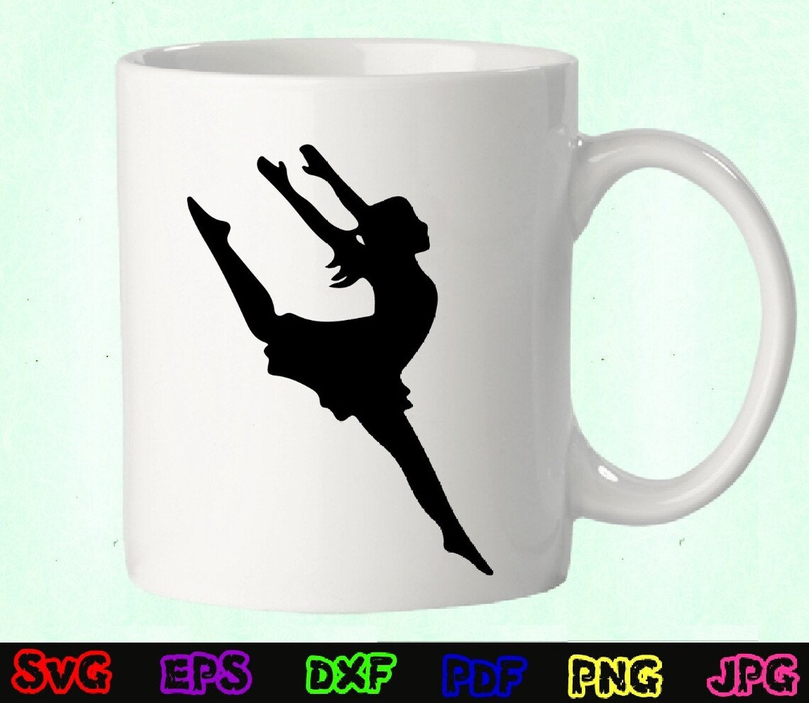 Dance Svg Dance Silhouette Dance Cut Files Dance Svg | Etsy