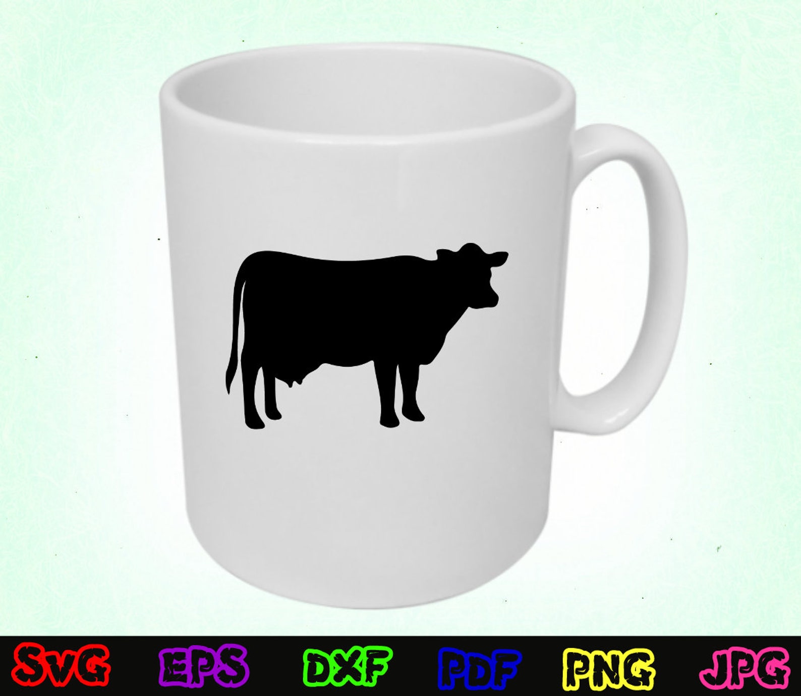 20 Cow Svg Cow Silhouette Cow Clipart Cow Cut File Cow | Etsy Canada