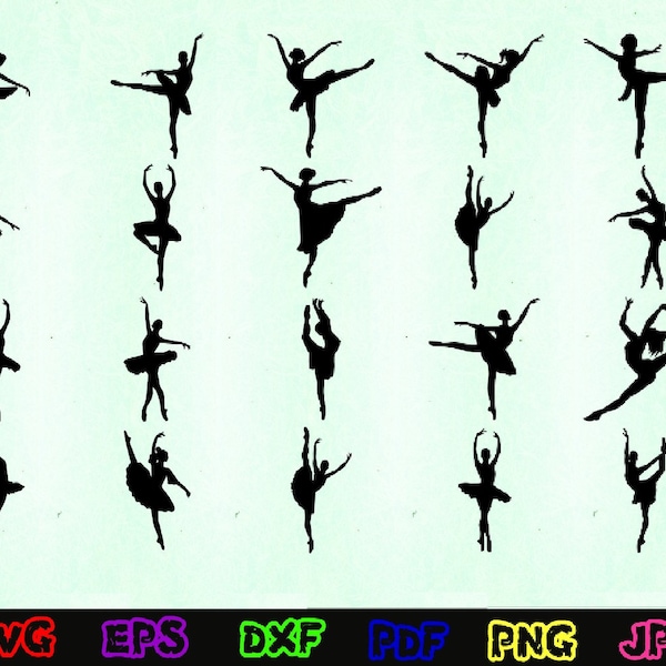 Ballet Svg - Etsy