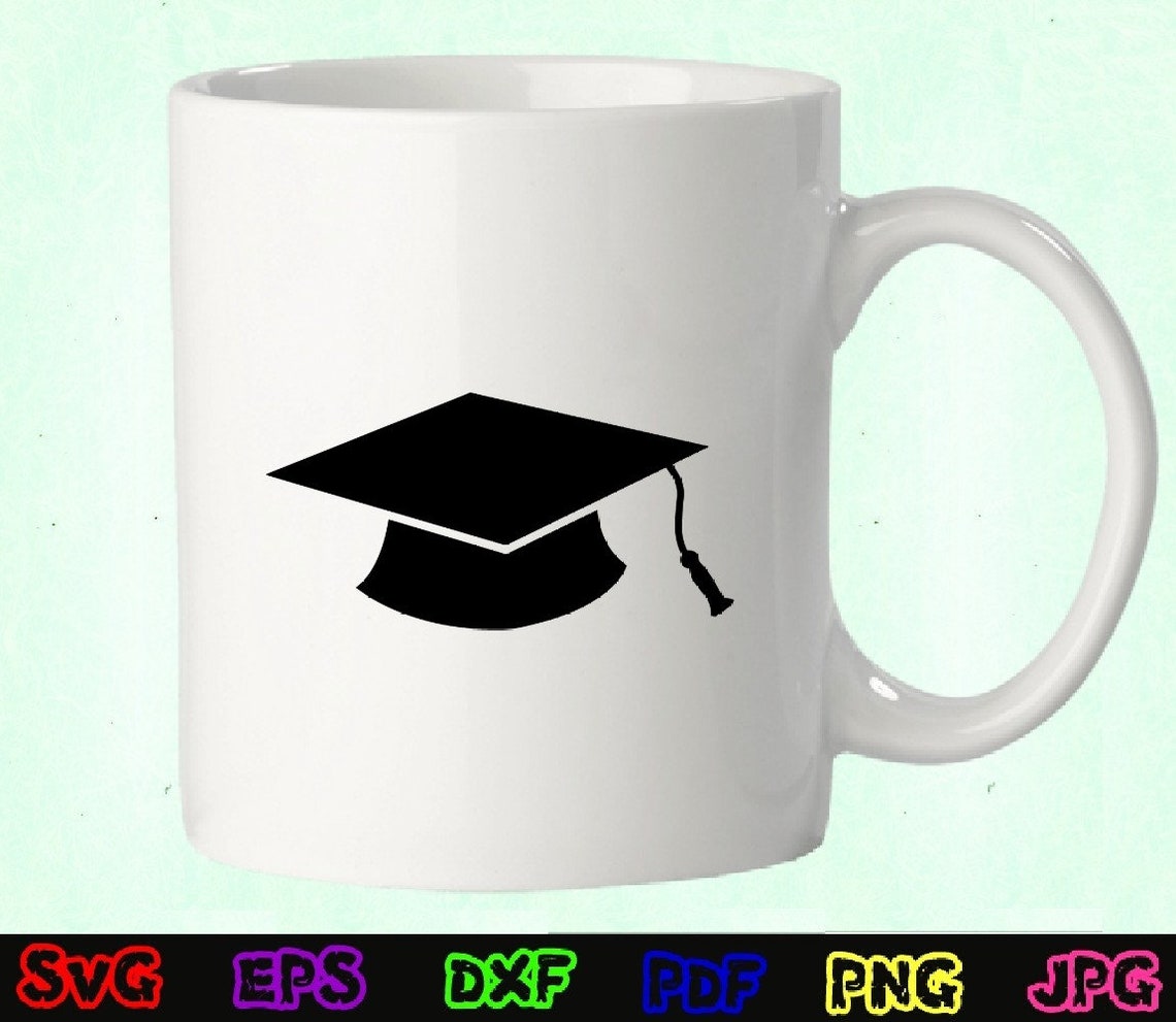 Graduate Svg Graduate Silhouette Graduate Cut Files | Etsy