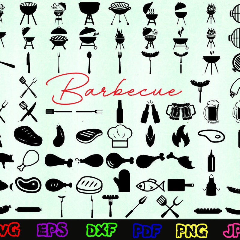 Bbq Svg - Etsy