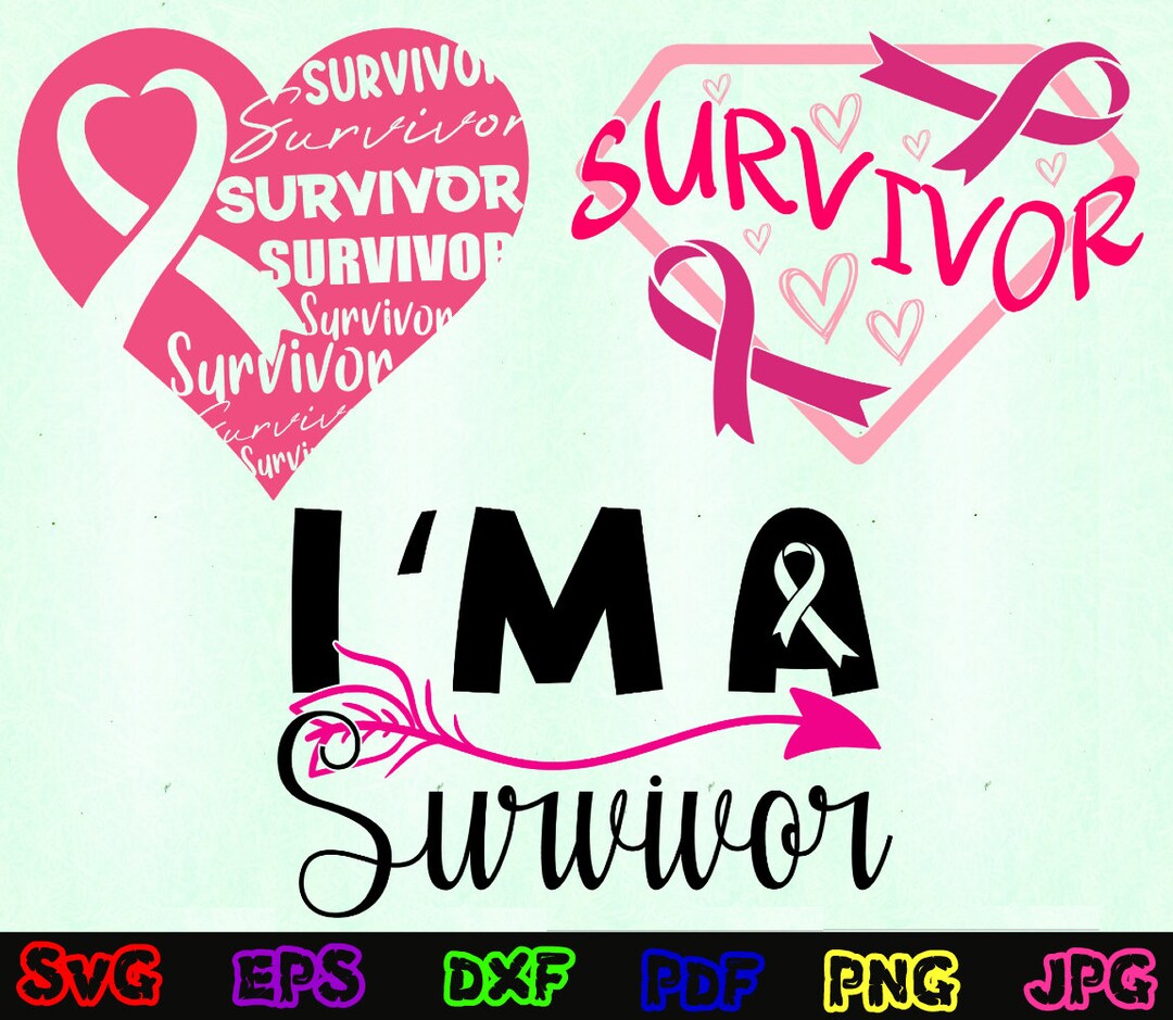 Survivor SVG - Cancer Survivor SVG - I'm A Survivor SVG - Fight Cancer ...