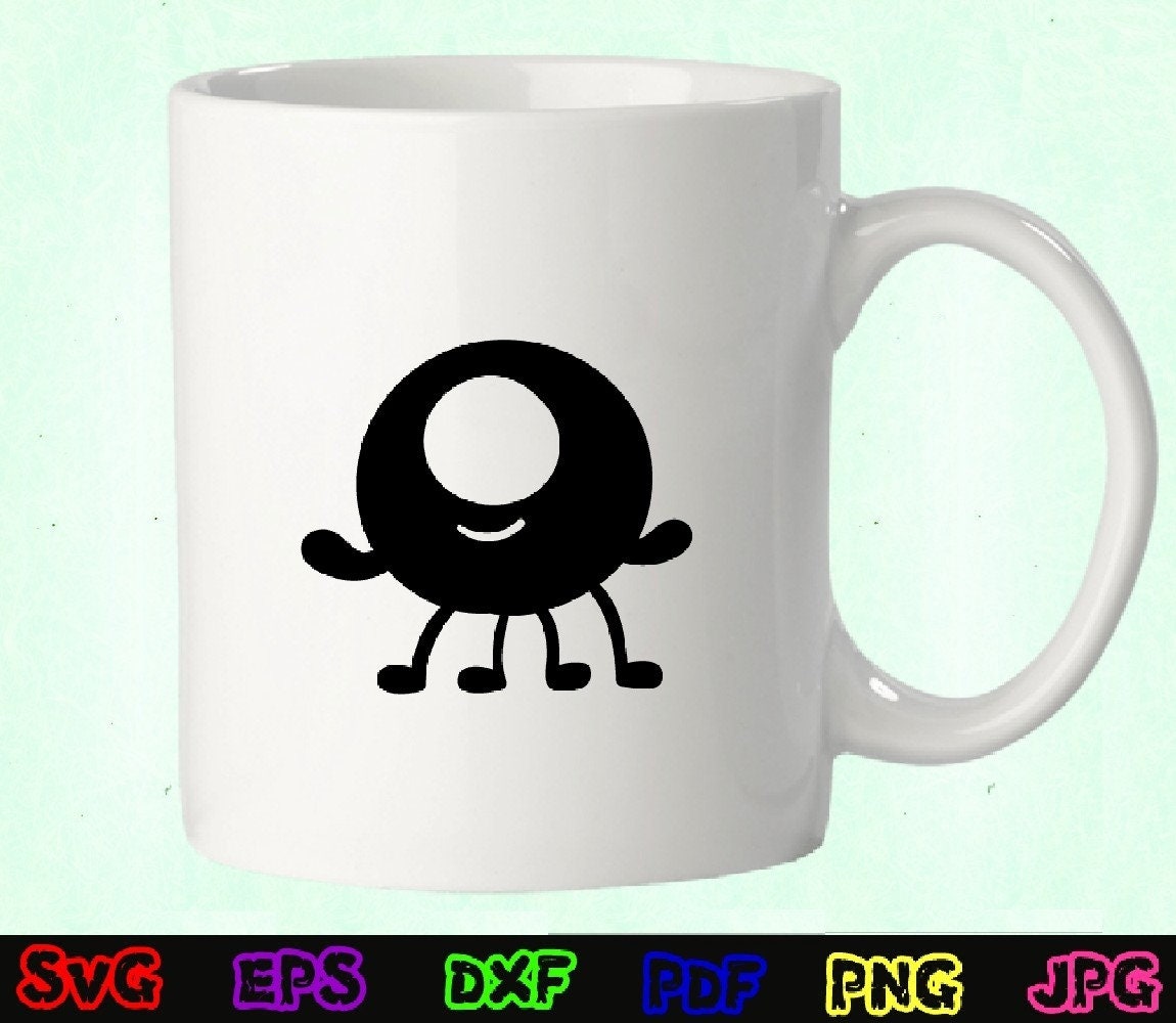 Monster Svg - Silly Monster Svg - Monster Silhouette - Monster Cut ...