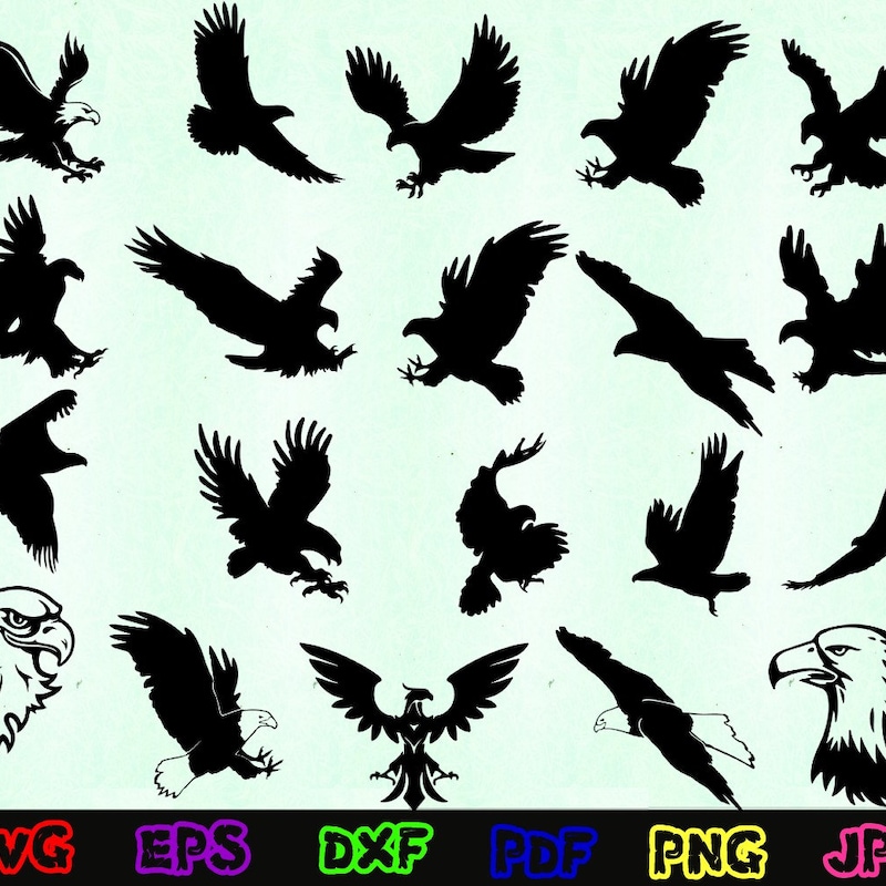 Eagle Svg - Etsy