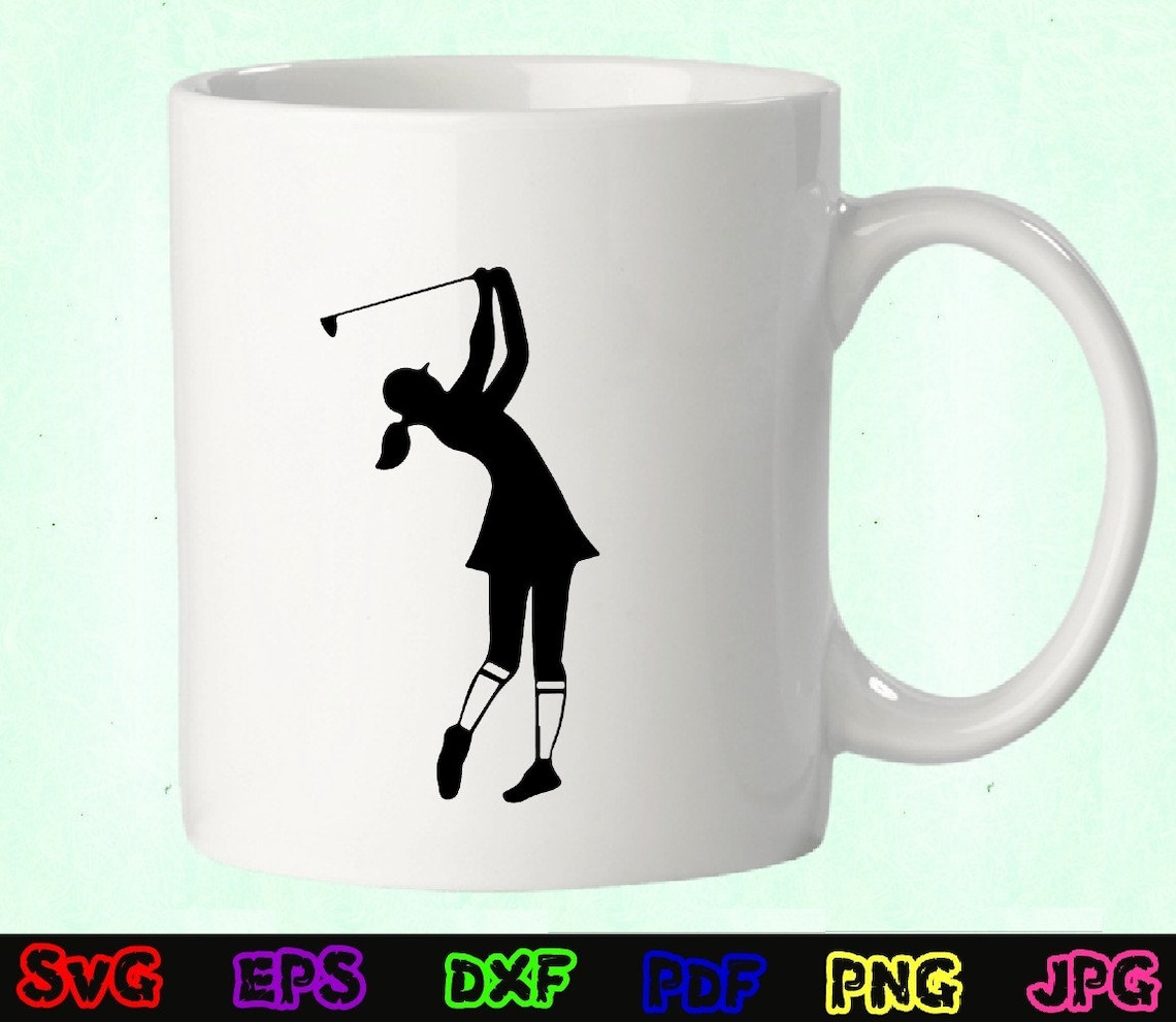 Golf Svg - Golfing Svg - Golf Player Svg - Golf Silhouette - Golf Cut ...