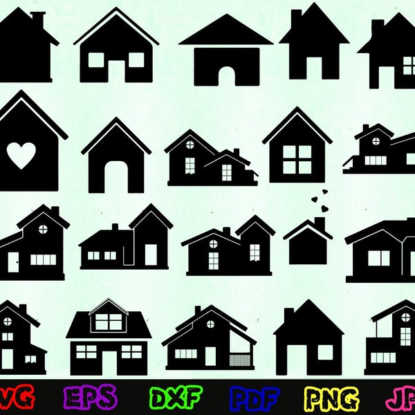 House Svg - Etsy