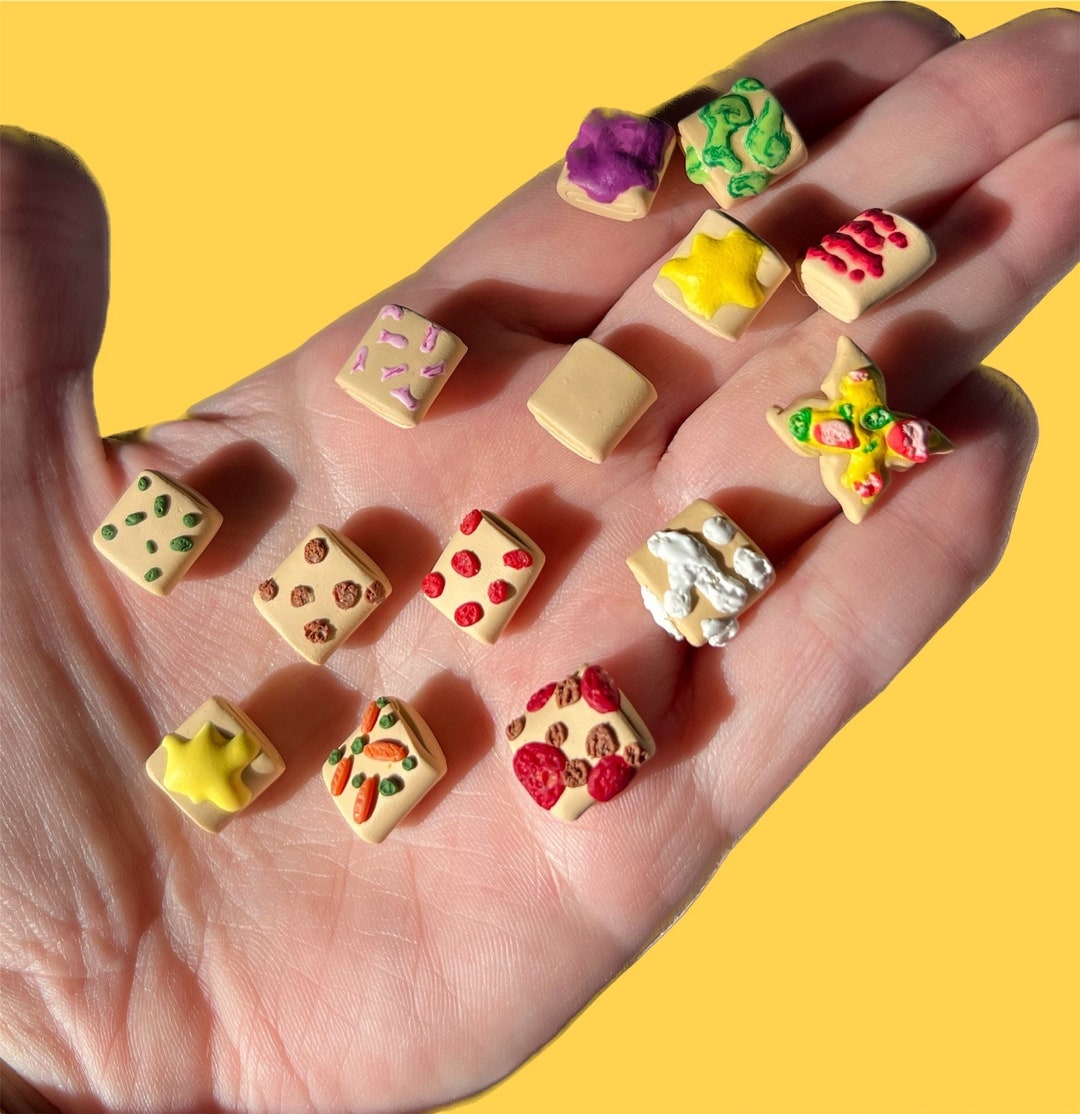 Neopets Omelettes | Polymer Clay Breakfast Food Dangle and Drop ...