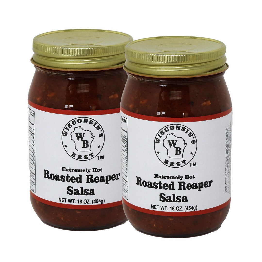 Wisconsin's Best FRESH SALSAS and CHEESE Dips Extremely Hot Roasted ...