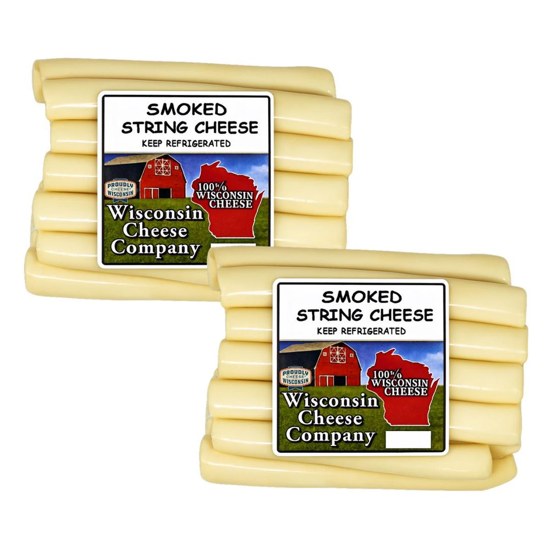 Smoked String Cheese (2) 12-ounce Packs - Etsy