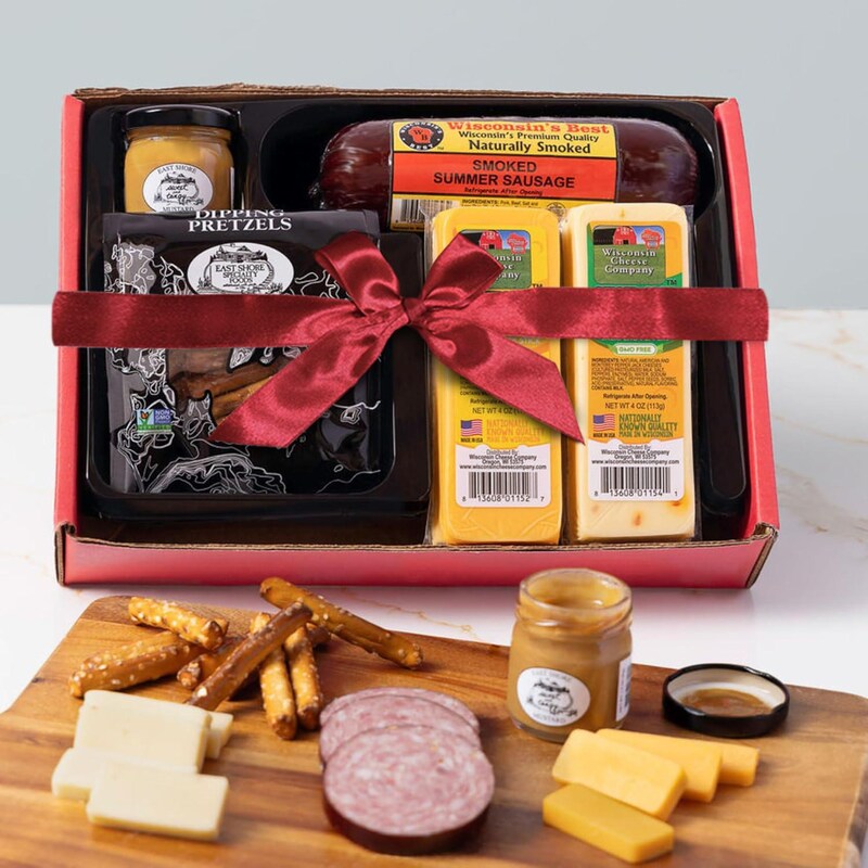 Cheese and Sausage Gift Basket - 60+ Gift Ideas for 2026