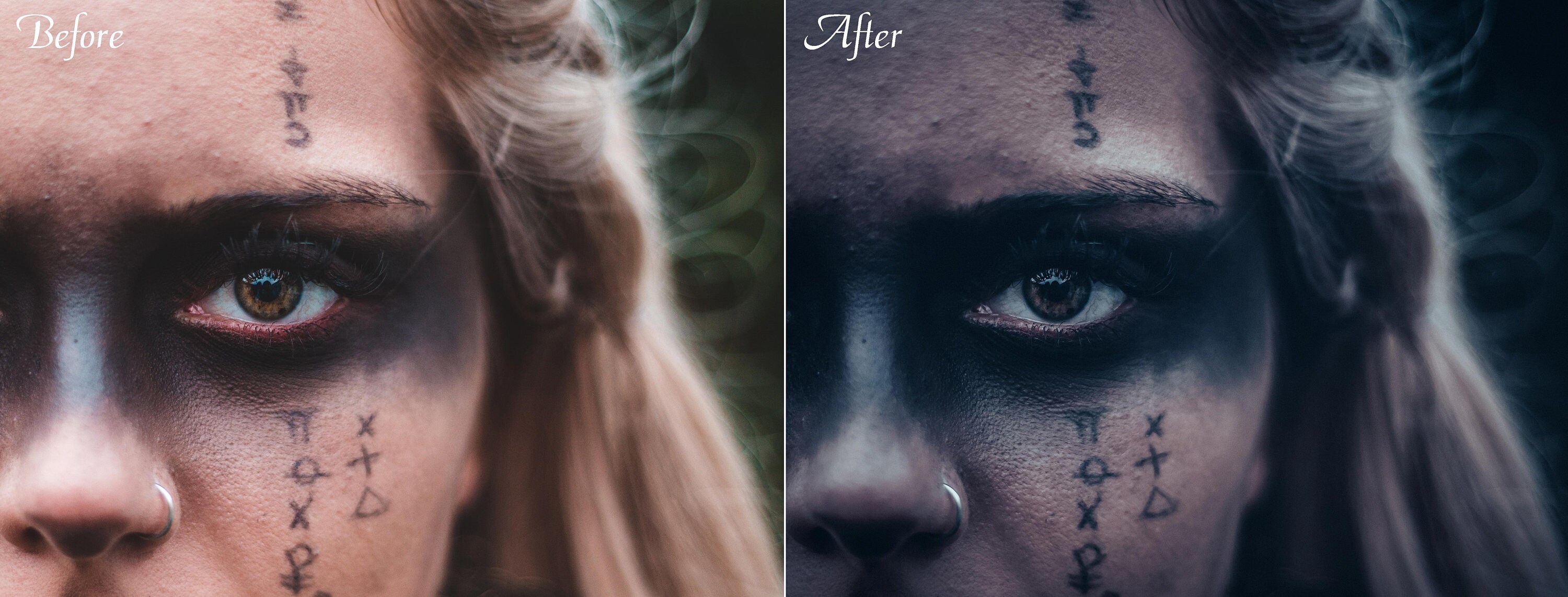 6 Scary Halloween Lightroom Presets: Moody Dark Photo Filters, Horror ...