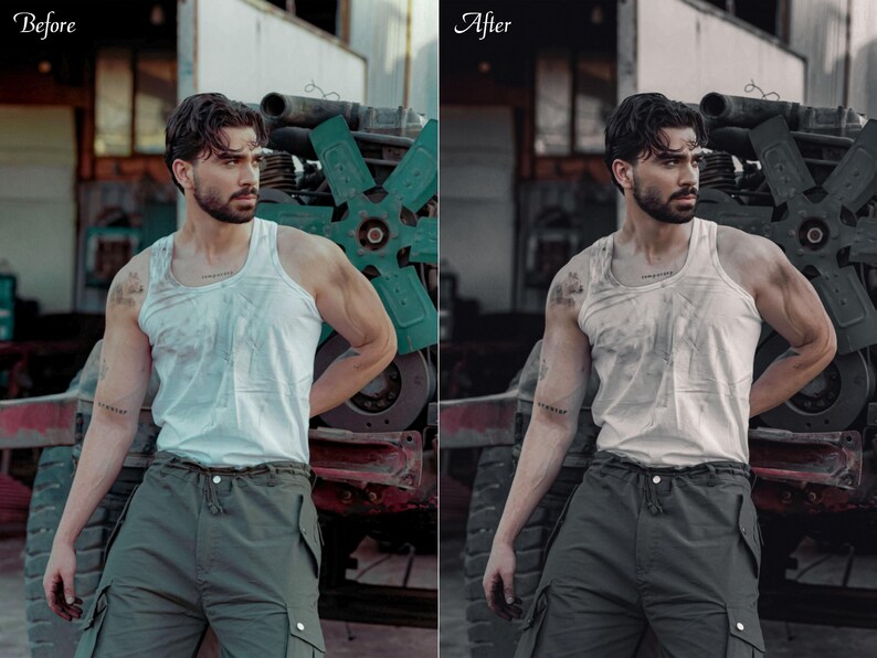 6 Black Moody Lightroom Presets: Dark Moody Filters (DNG, XMP) - Etsy