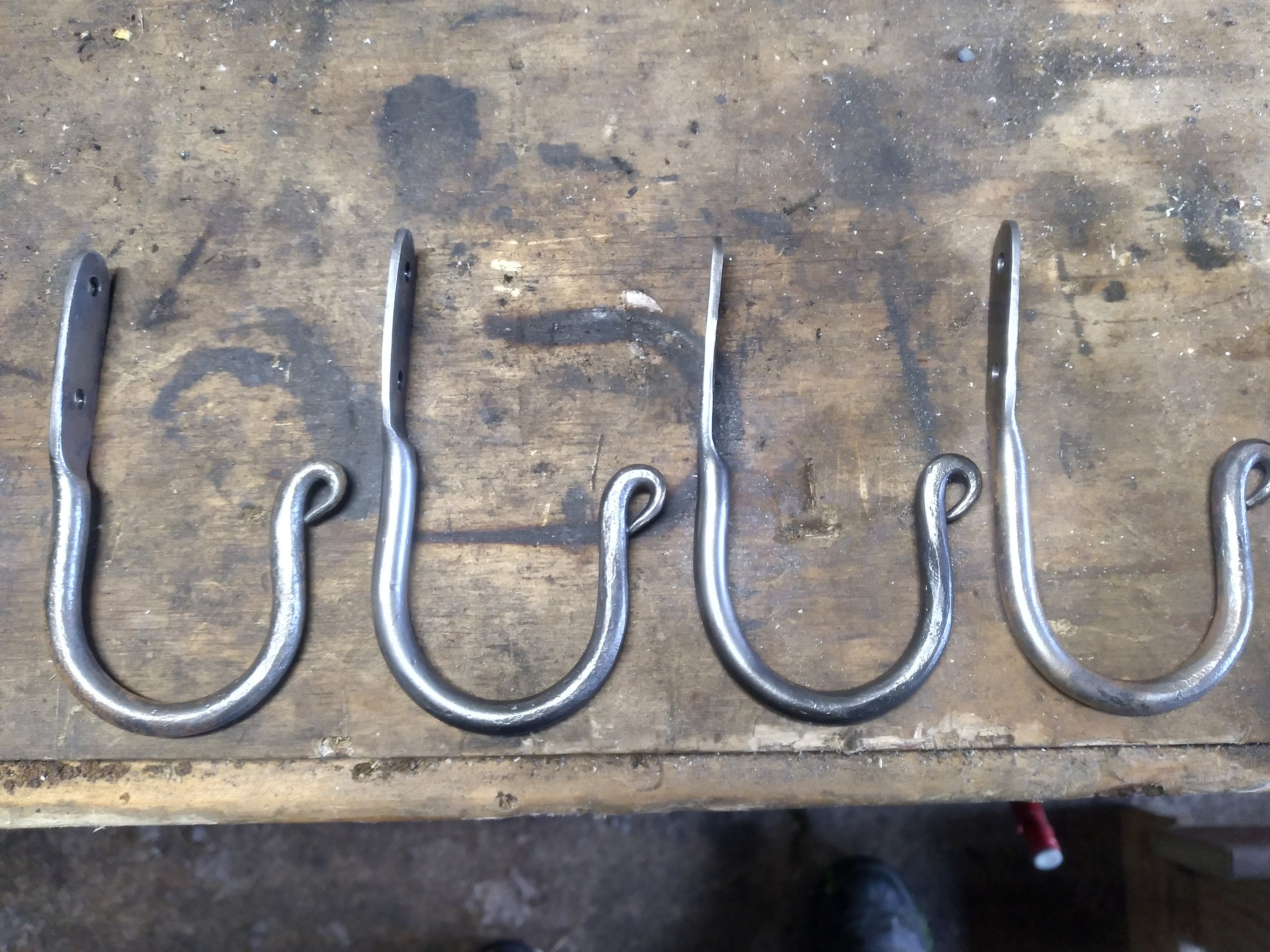 Hand-forged J-hook - Etsy