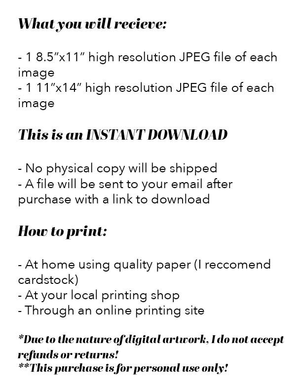 Digital Art Set of Three Illustrations, Abstract Body Art, Abstract ...