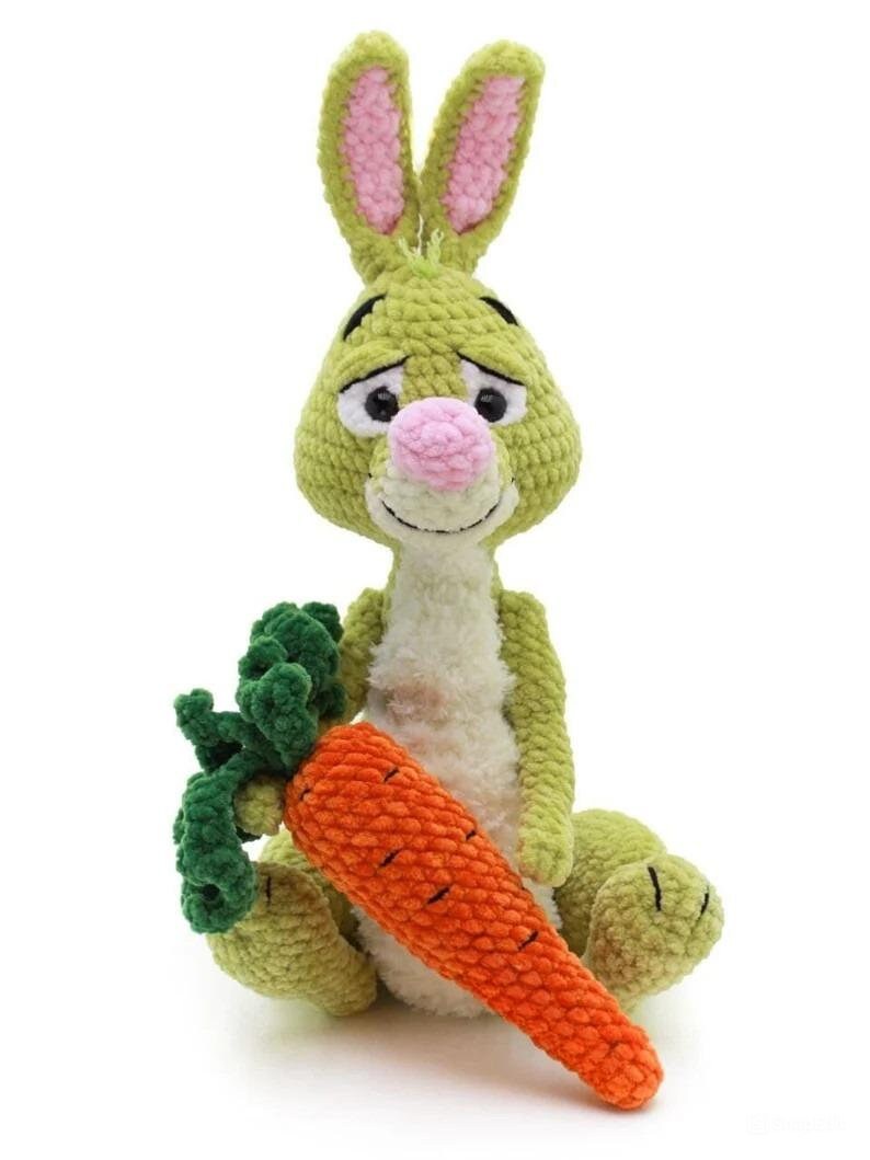 Winnie the Pooh the Rabbit Crochet Pattern, Easter Bunny, Plush Yarn ...