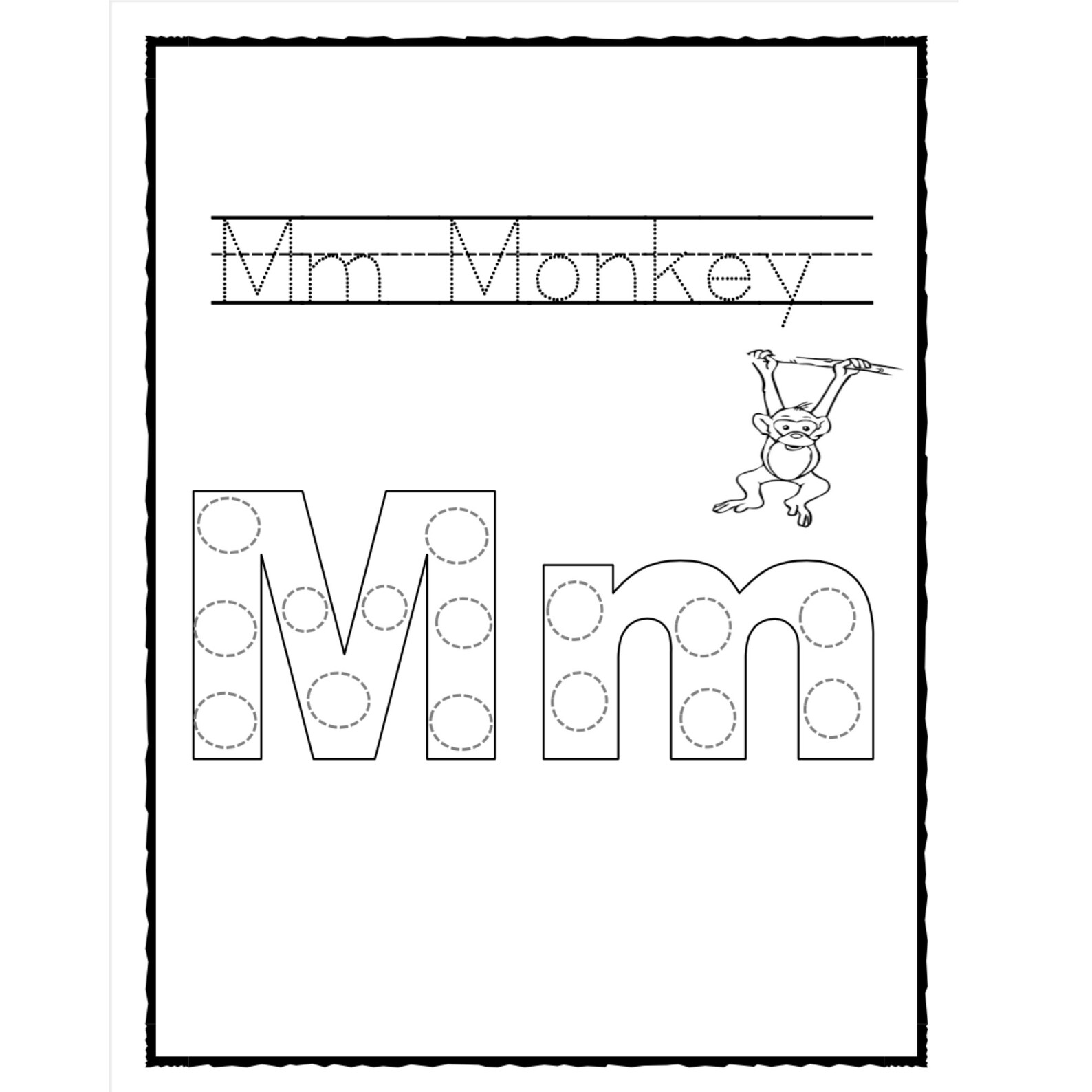 ABC Worksheets, Learning ABC Worksheets, Letter Tracing, Word Tracing ...