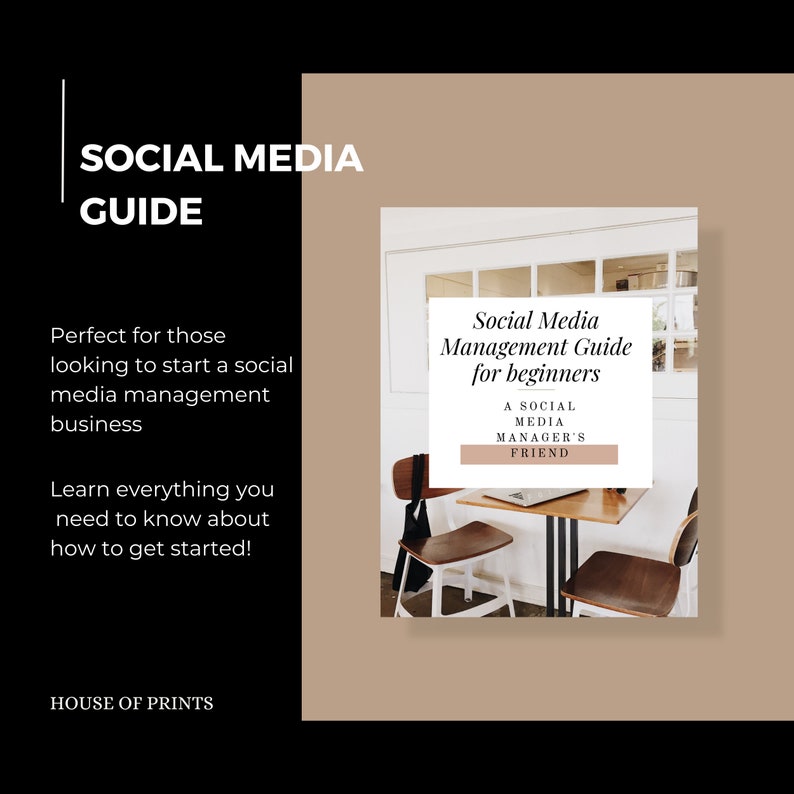 Social Media Management Guide for Beginners, Social Media Manager ...