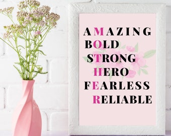 Acronym for Mom - Etsy