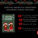 African American Kids Christmas Coloring Pages, Christmas Coloring Book ...
