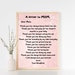 Kids Gift to Mom, A Letter to Mom, a Letter for Mom, Dear Mom Printable ...