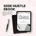 Profitable Side Hustles Ebook, Side Hustle Ebook, Guide to Side ...
