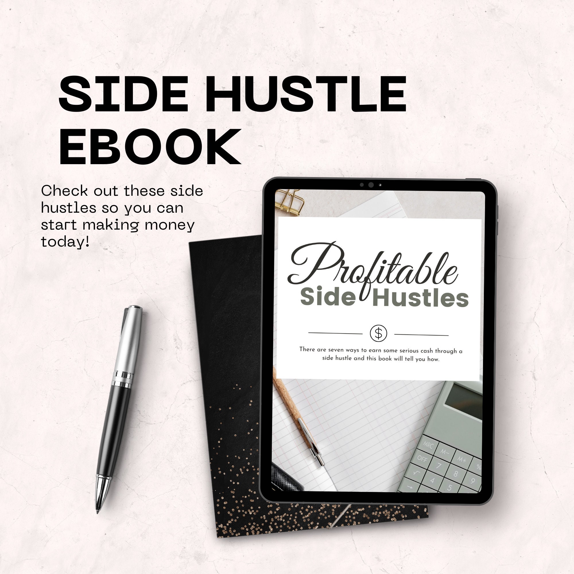 Profitable Side Hustles Ebook, Side Hustle Ebook, Guide to Side ...