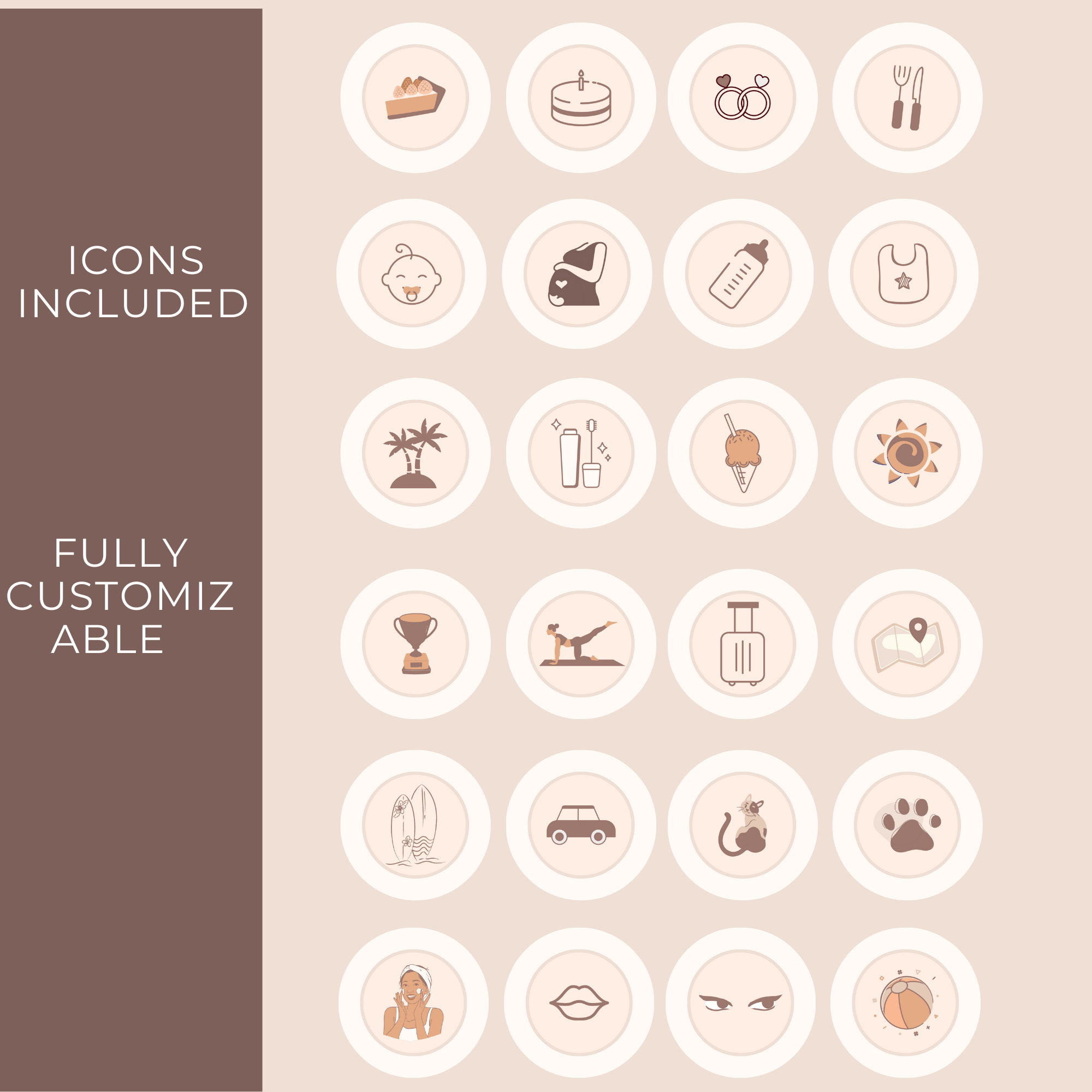 Instagram Highlight Covers| Instagram Template| Instagram Template ...