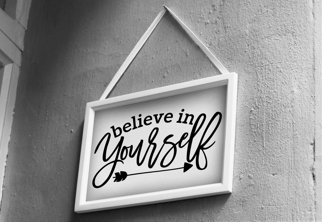 Believe in Yourself Wall Art - Etsy