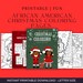 African American Kids Christmas Coloring Pages, Christmas Coloring Book ...