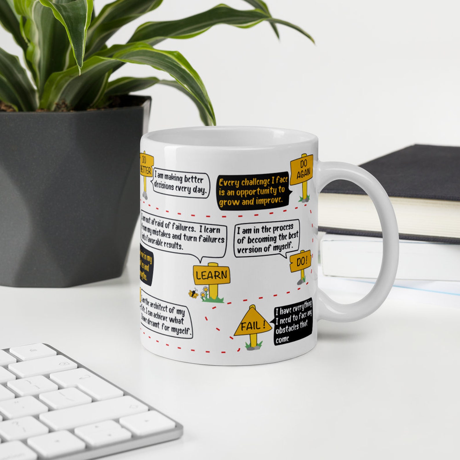 Mug of Success Motivational Mug Positive Mug Motivation - Etsy