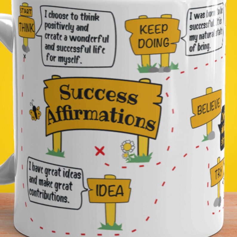 Mug of Success Motivational Mug Positive Mug Motivation - Etsy