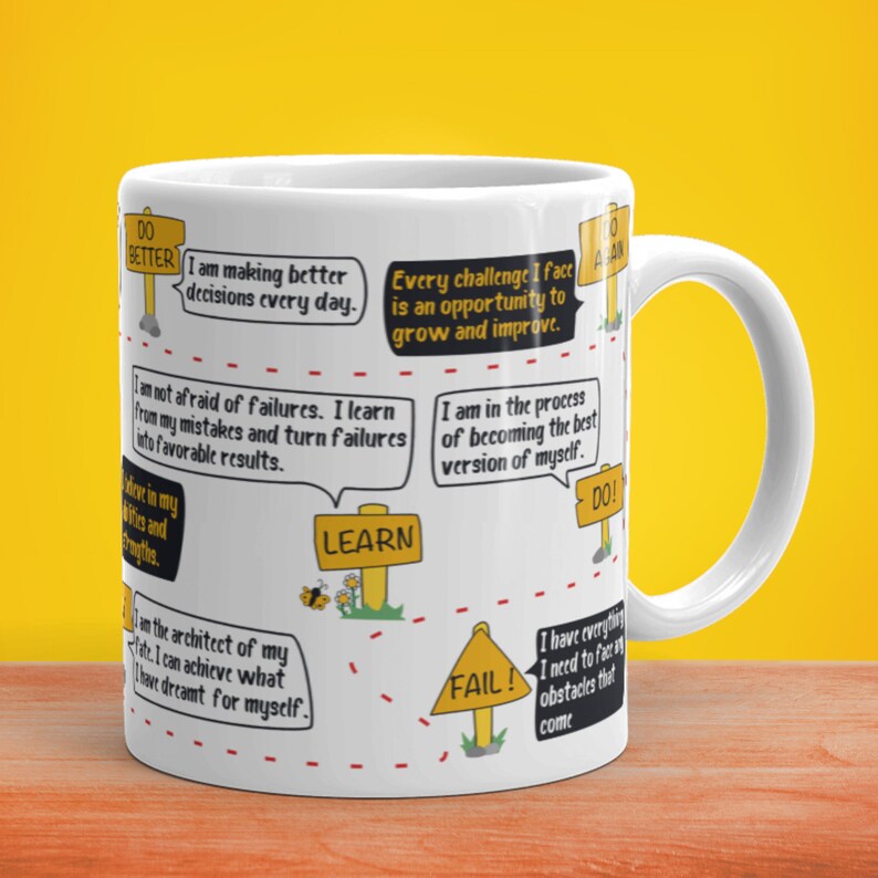 Mug of Success Motivational Mug Positive Mug Motivation - Etsy