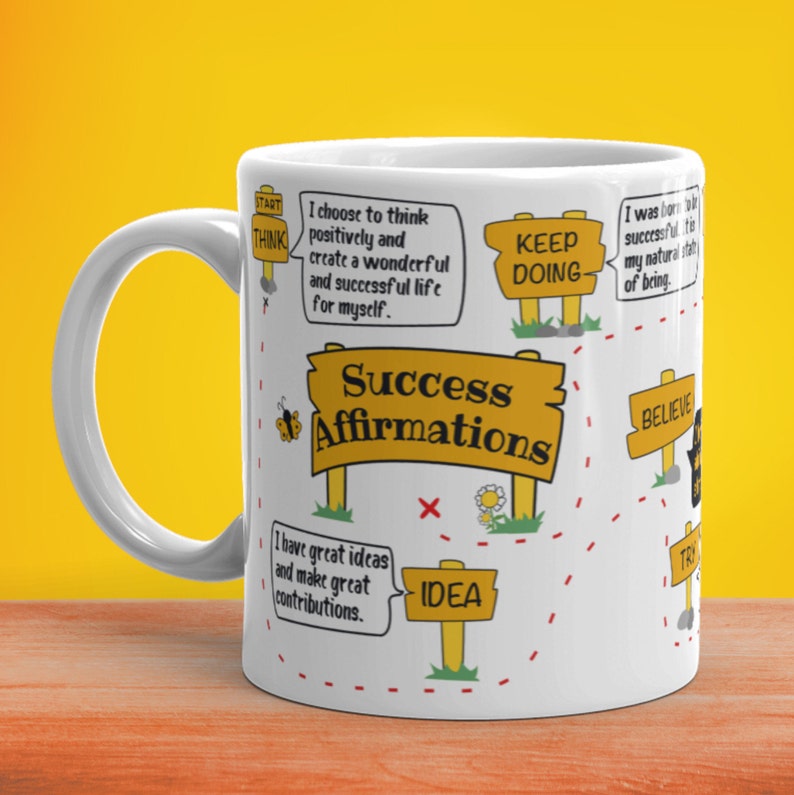 Mug of Success Motivational Mug Positive Mug Motivation - Etsy