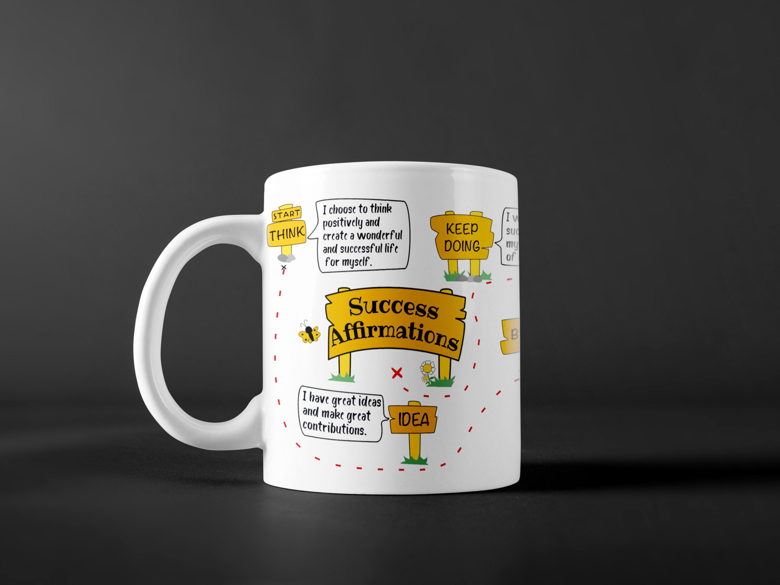 Mug of Success Motivational Mug Positive Mug Motivation | Etsy