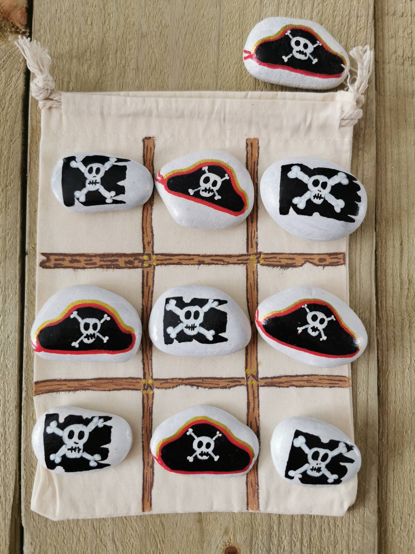 Tic Tac Toe Summer Travel Game - Etsy