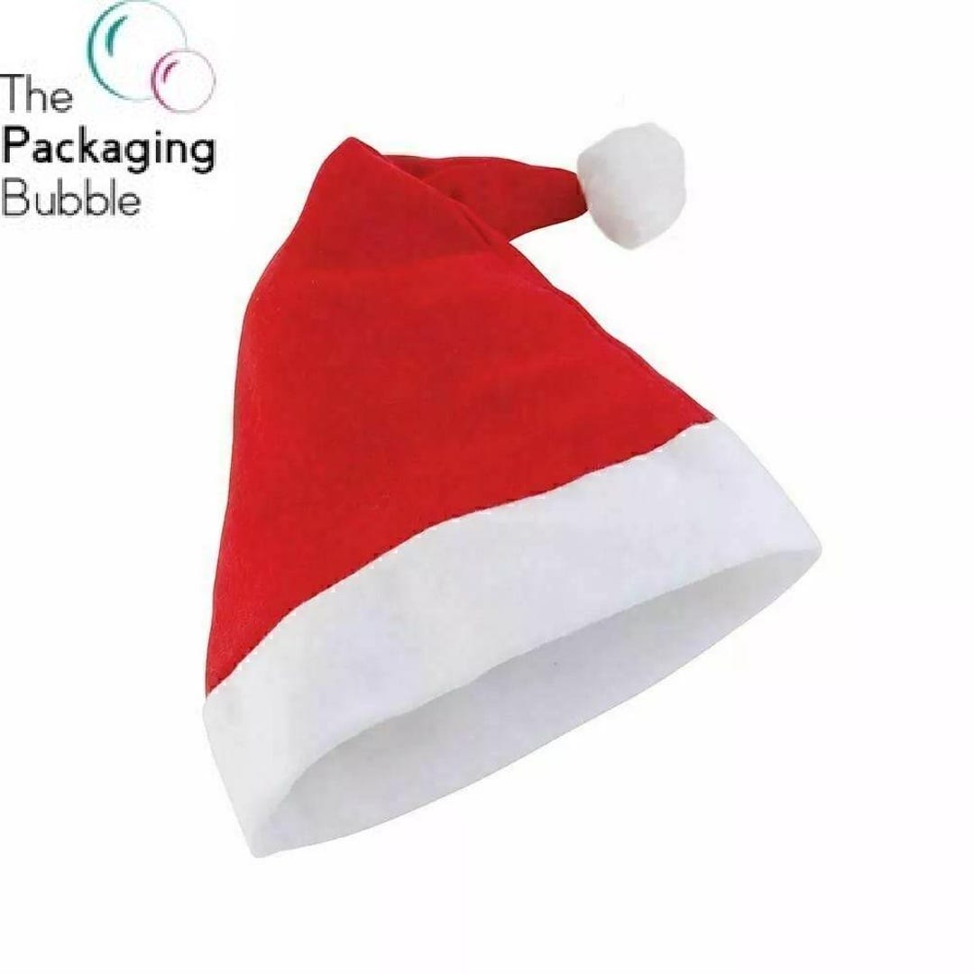 Christmas Santa Hats One Size Fits All Dress up Father Christmas ...