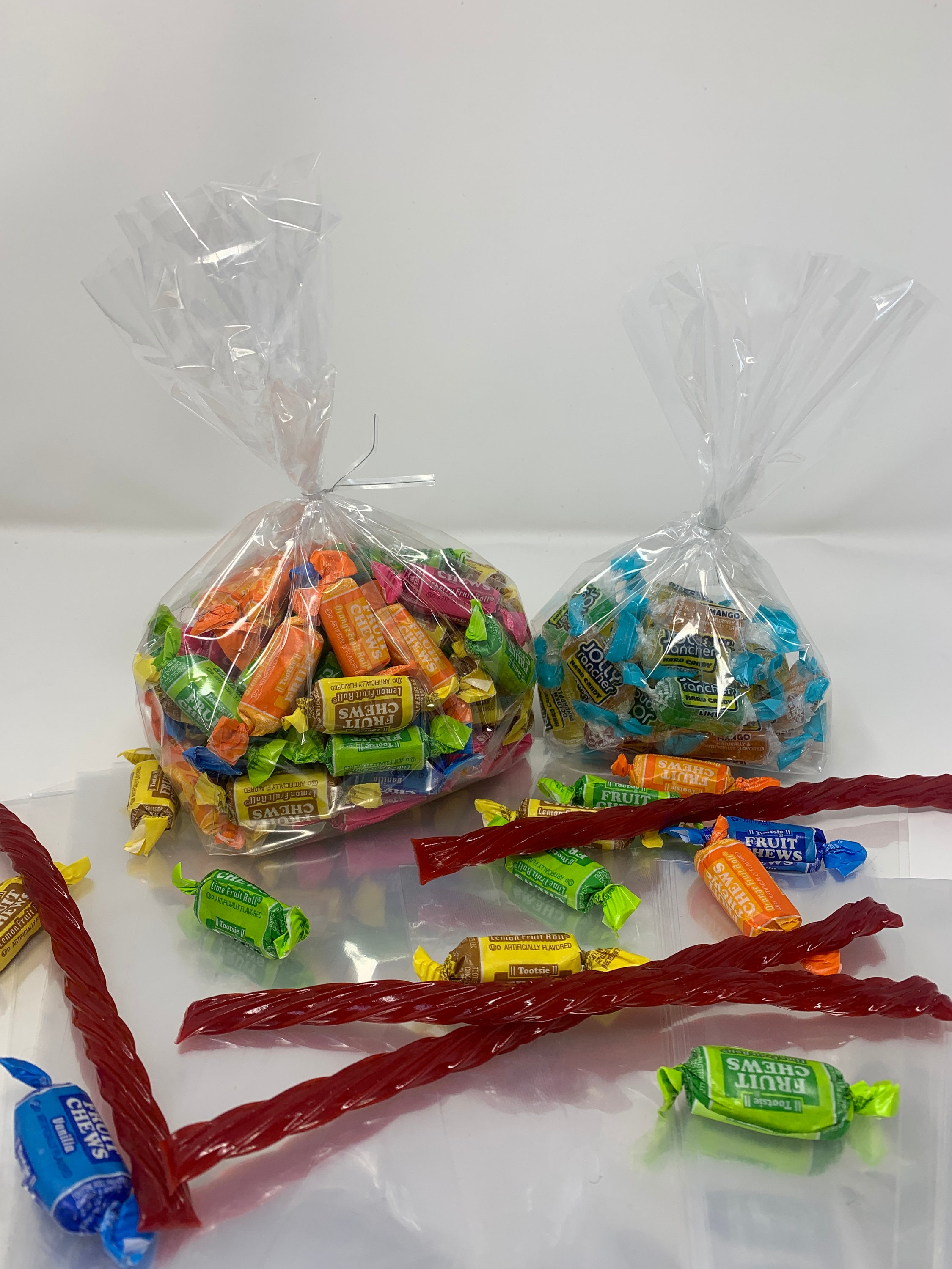 Clear Cellophane Sweet Gift Cello Display Bags Candy Cakes Pop Kids ...
