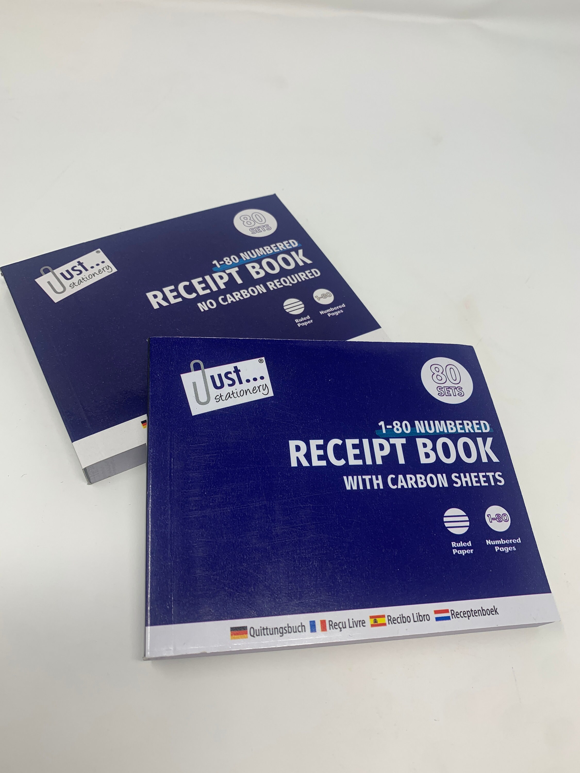 Receipt Invoice Duplicate Books 80 Numbered Pages With or Without ...
