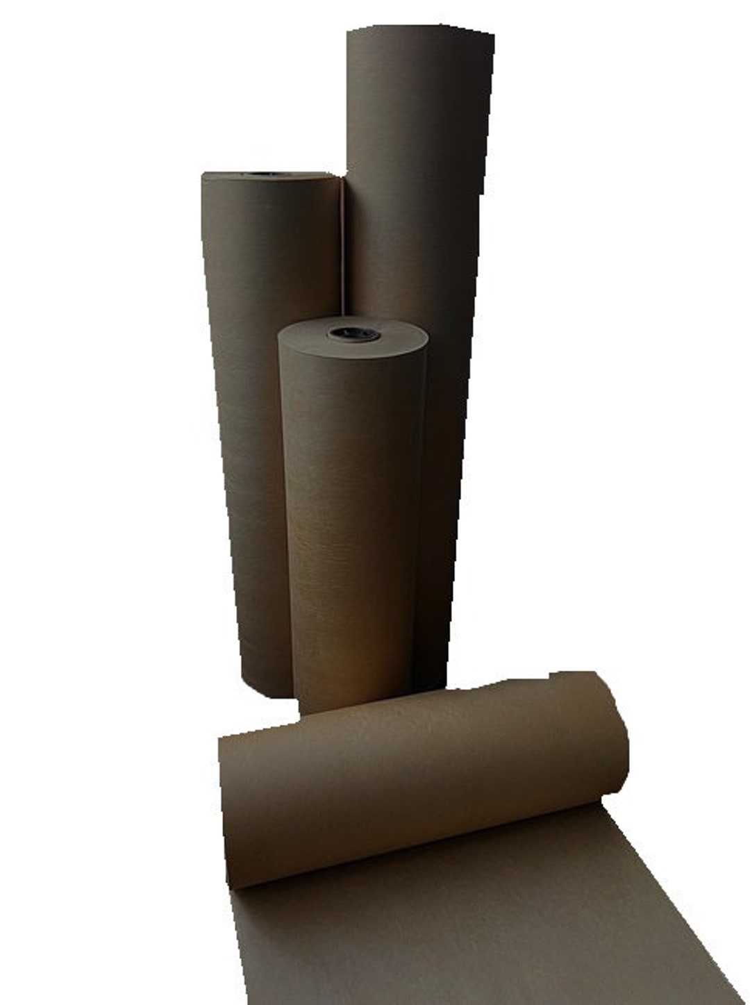 Brown Pure Kraft Paper Rolls Packing Wrapping Strong 90gsm Parcel Wrap ...