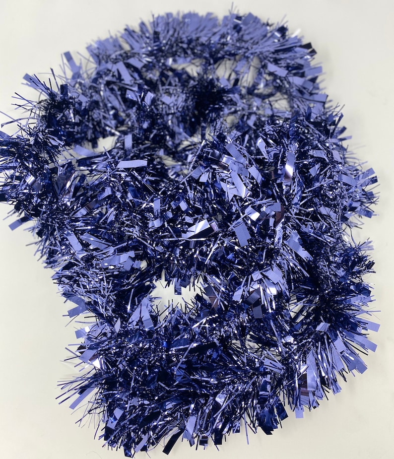 Tinsel Chunky 2M 6.5 FT Christmas Tree Decoration Garland Festive Xmas ...