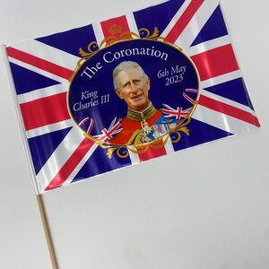 Union Jack Flags Small Hand Held Waving Kings Party Dec Street 1-1000 ...