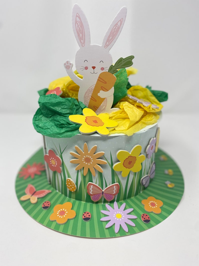 Easter Bonnet Hat Make Your Own Craft Kit Over 40 Hat - Etsy
