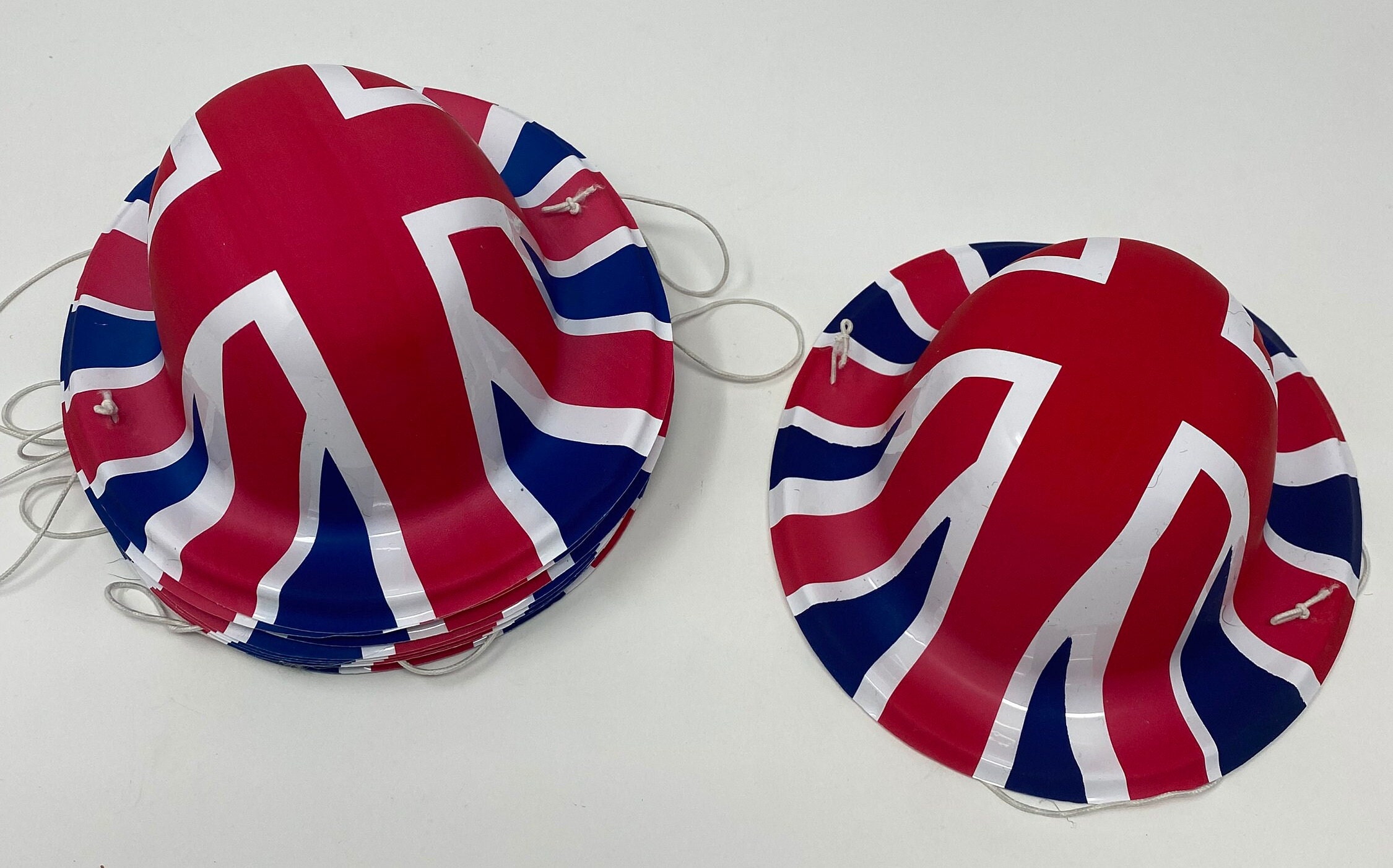 Union Jack Mini Bowler Hat, British Party Celebration - Etsy
